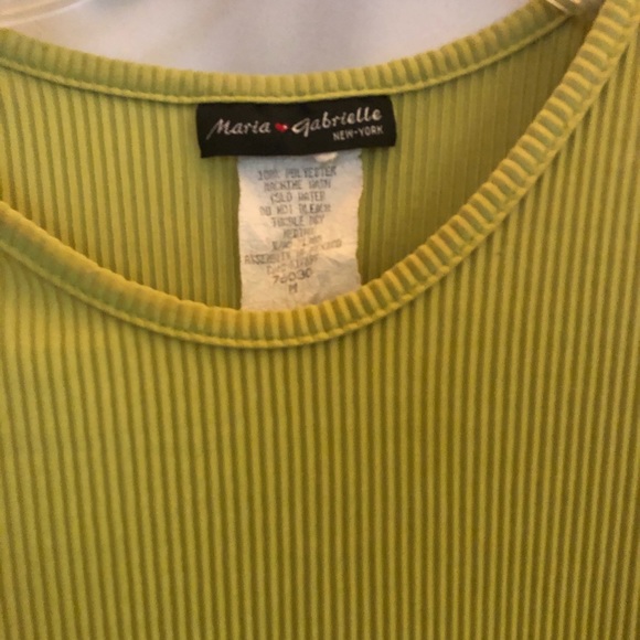 Maria Gabrielle New York | Tops | Maria Gabrielle New York Green Blouse ...